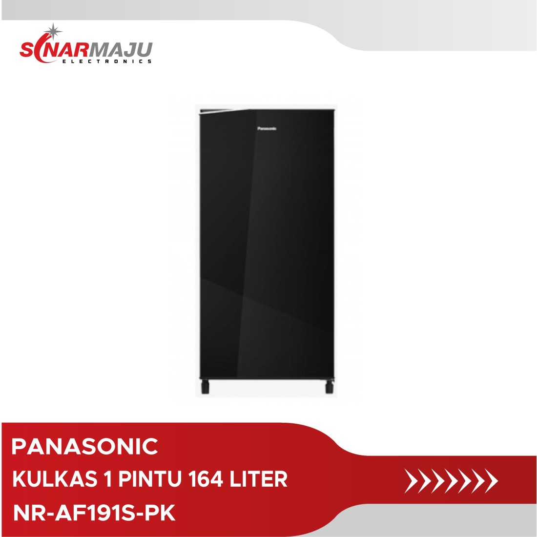 Panasonic Kulkas 1 Pintu 164 Liter NR-AF191S-PK